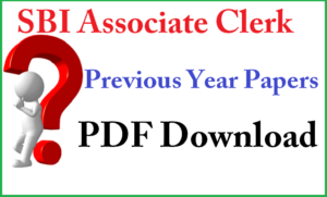 SBI Clerk Previous Year Papers Download With Solution [Pdf Download ...